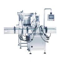 China 30bottles/Min Electric Bottle Capping Machine , Dia35mm Pet Bottle Cap Sealing Machine for sale