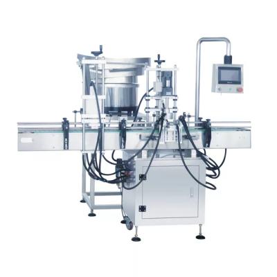 China 30bottles/Min Electric Bottle Capping Machine , Dia35mm Pet Bottle Cap Sealing Machine for sale