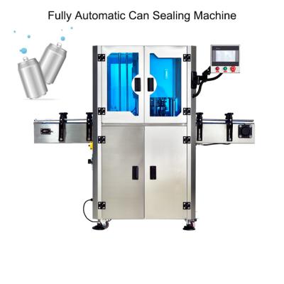 China 4 Rollers Tuna Can Sealing Machine , ISO Beverage Can Seamer for sale