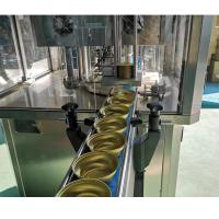 China 100mm Beer Can Sealer Machine , 33cans/Min Automatic Can Seamer for sale