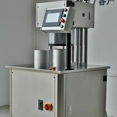 China Milk Powder Manual Tin Sealer , Sealing H25mm Nitrogen Flush Vacuum Sealer for sale
