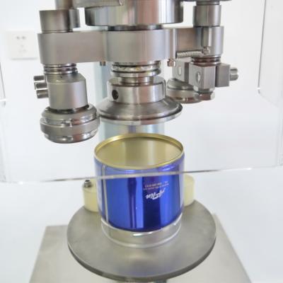 China Can Dia35mm 1S Manual Can Sealing Machine With Caster for sale