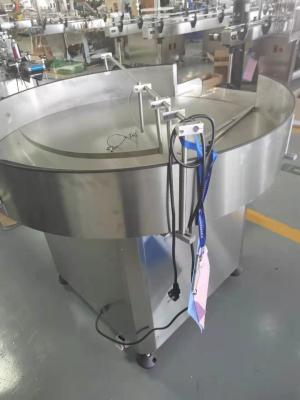 China 200W 50cans/Min Bottle Accumulation Table Rotating Unscrambler for sale