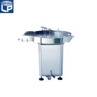 China 200W 50cans/Min Bottle Accumulation Table Rotating Unscrambler for sale