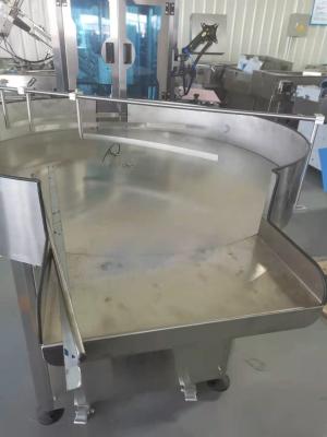 China 50cans/Min Bottle Accumulation Table , Can Dia35mm Rotary Accumulation Table for sale