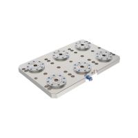 China SY05-2P Type Four Station Zero Point Clamping System / Zero Point Fixture for sale