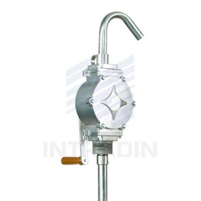 China Aluminum Heavy Duty Rotary Hand Pump 1035mm For Kerosene Diesel for sale