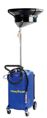 China 30 Gallon Portable Waste Oil Drain Tank Air Operated Drainer Adjustable for sale