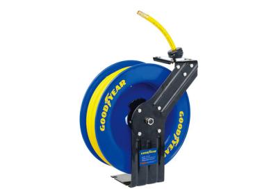 China Goodyear 3/8-Inch 500 Feet Steel Hose Reel with Swivel Arm and Mounting Bracket 300PSI for sale