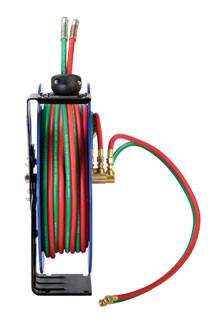 China Goodyear 65 FT Retractable Welding Hose Reel Wall Truck Mount Oxygen Acetylene for sale