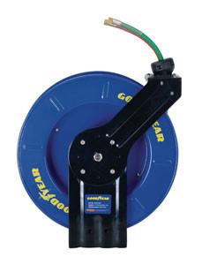 China Spring-Driven Dual Oxygen-Acetylene Welding Hose Reel-Hose Inside Diameter-1/4'' for sale