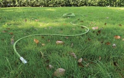 China Multi Color Air And Water Hose With Plastic Connector Frabic Material for sale