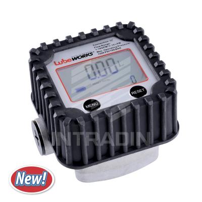 China 100 Liter Explosion Proof Digital Oil Meter 100 BAR for sale