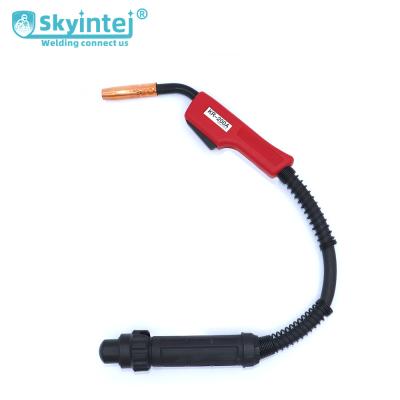 China Rubber Cover EURO MIG Welding Torch Oil Resistant 200A With Tool Free Replacement for sale