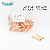 China Copper Alloy WP9 Tig Torch Collet for Tungsten Electrode Fixation for sale