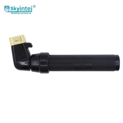 China Twist Lock Connection Welding Earth Clamp Shockproof 400A for sale