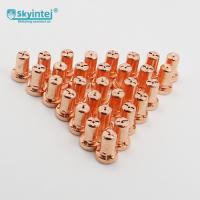 China PT31 Plasma Cutting Tip Thin Wall Copper Material With Silver Plating for sale