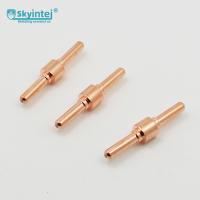 China Extended PT31 Plasma Torch Electrode T2 Copper Hafnium Core for sale