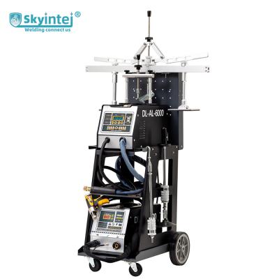 China AL-Dl-6000 Ultra Heavy Auto Body Repair Spot Welder 230V 1 phase for sale