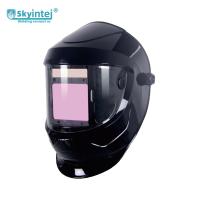 China Panoramic HD Lens PANO Laser Welder Helmet Portable Distortion Free for sale
