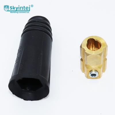 China Outdoor Welder Cable Connector Welding Machine Parts Heat Resistant Anti Aging for sale