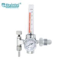 China Argon / CO2 Gas Welding Regulator 0-25LPM Flow Meter 0-3500psi Pressure Range for sale
