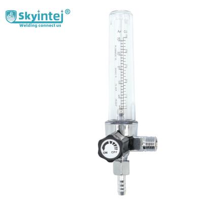China Aluminium Argon CO2 Flow Meter 1-25Lpm Flow for Welding Gas Regulation for sale