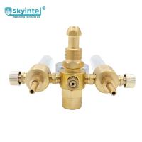 China Welding RegulatorProfessional Argon Double Flowmeter High Accuracy for Industrial Welding for sale