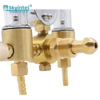 China Welding RegulatorProfessional Argon Double Flowmeter High Accuracy for Industrial Welding for sale
