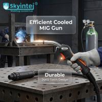 China Industrial 24kd Mig Torch Lightweight 220A Mixed Gases Cooled for sale