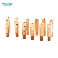 China Copper 15AK Mig Contact Tip Holder 0.8/1.0/1.2mm Precise Wire Feeding For Workshops for sale