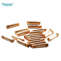 China Copper 15AK Mig Contact Tip Holder 0.8/1.0/1.2mm Precise Wire Feeding For Workshops for sale