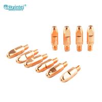 China 24KD Mig Welding Contact Tip M6 Thread 28mm Double Insulated for Gas Diffuser for sale
