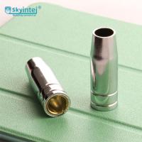 China 15AK Gas Nozzle Copper Construction Anti Stick Coating for MIG / MAG Welders for sale