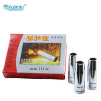 China 15AK Gas Nozzle Copper Construction Anti Stick Coating for MIG / MAG Welders for sale