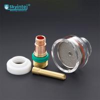 China Durable Pyrex Glass Cup 4PCS Set for TIG Welding Torch WP17 WP18 WP26 for sale