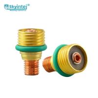 China Professional TIG Welding Torch Fittings 4PCS Pyrex Glass Cup Set for sale