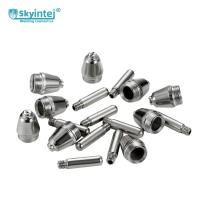 China Copper Gas Cutting Torch Plasma Consumable Part Ag60 Plasma Cutting Nozzle Tips for sale