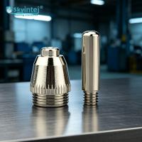 China Copper Gas Cutting Torch Plasma Consumable Part Ag60 Plasma Cutting Nozzle Tips for sale