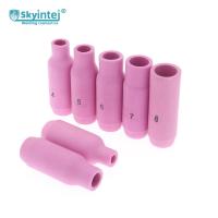 China 10N49 #5 TIG Welding Torch Ceramic Alumina Nozzle Cup for WP17 WP18 WP26 TIG Consumables for sale