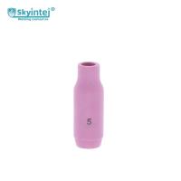 China 10N49 #5 TIG Welding Torch Ceramic Alumina Nozzle Cup for WP17 WP18 WP26 TIG Consumables for sale