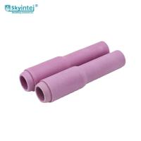 China 10N48L #6 TIG Welding Torch Ceramic Alumina Nozzle Long Cup for WP17 WP18 WP26 Torch Consumables Wholesale for sale