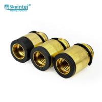China OTC 350A Copper Brass MIG Welding Insulator with Rubber Washer High Temperature Resistant Sleeve for sale