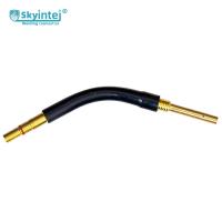 China OTC 500A Swan Neck MIG Welding Torch Gooseneck for Air Cooled Welding Gun Copper & Brass Material Skyintej Brand for sale