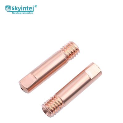 China Skyintej M6 Thread 15AK Contact Tip Copper/Brass Welding Nozzle MIG Torch Spare Parts for CO2 Welder for sale