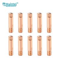 China Skyintej M6 Thread 15AK Contact Tip Copper/Brass Welding Nozzle MIG Torch Spare Parts for CO2 Welder for sale