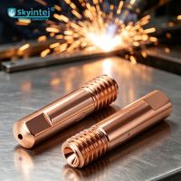 China Skyintej M6 Thread 15AK Contact Tip Copper/Brass Welding Nozzle MIG Torch Spare Parts for CO2 Welder for sale