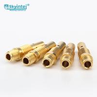 China 200A MIG Welding Torch Tip Holder Brass/Copper Contact Tip Holder Threaded Compatible with for 200A Gun for sale
