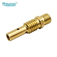 China 200A MIG Welding Torch Tip Holder Brass/Copper Contact Tip Holder Threaded Compatible with for 200A Gun for sale