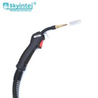 China Skyintej 15AK MIG Welding Torch Air Cooled Aluminum Alloy Electric Drive Consumable Parts for sale